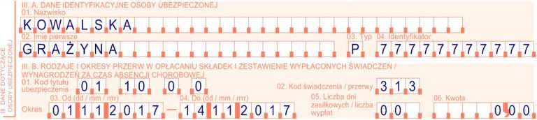 Raport ZUS RSA za okres urlopu macierzyńskiego - e - Prawa Pracownika