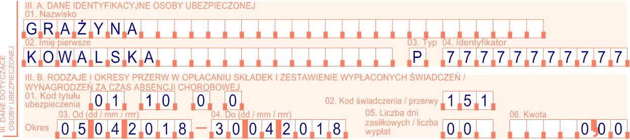 Okres wyczekiwania na zasiłek chorobowy w raporcie ZUS RSA - e - Prawa ...