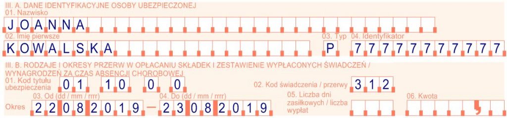 Opieka nad chorym dzieckiem w raportach ZUS RSA - e - Prawa Pracownika